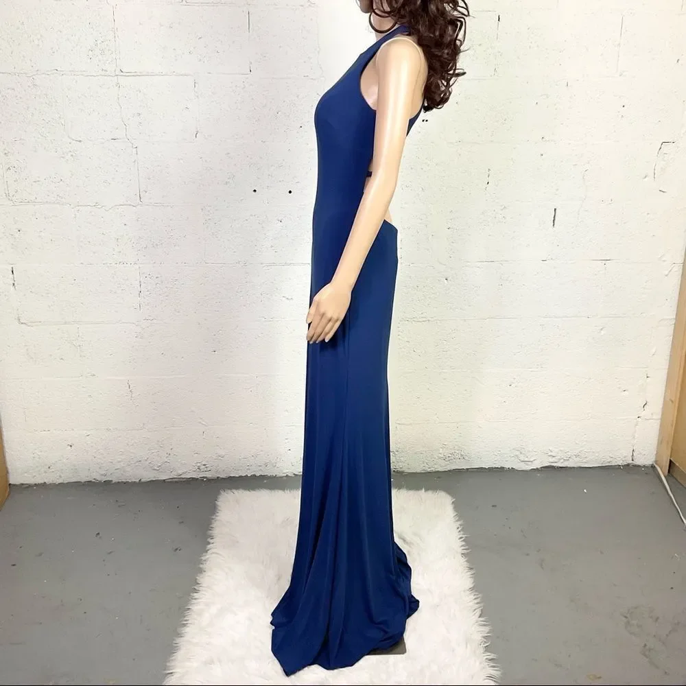 Lucci Lu | Dresses | New Abbyparis By Lucci 9828 Lace Upback Maxi ...